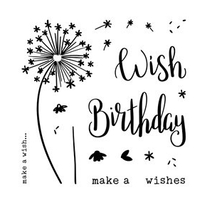 Make A Wish Card ~ Color My Heart Dare #334 – Miss. Carrie's Creations